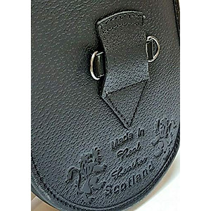 Scottish Kilt Full Dress Sporran Stag Cantel Sporran Antique Unique Stag.471 (Enamel Stag Fox Fur)