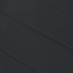 MBFLUUML Outdoor Patio Furniture, Patio Dining Sets, 5 Piece Patio Dining Set Plastic Anthracite Rattan Look Suitable for Patio, Porch, Backyard, Balcony.