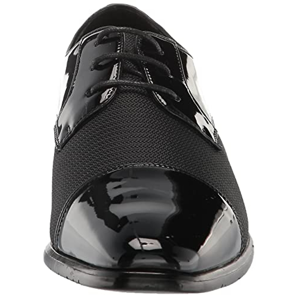 Stacy Adams Men's Pharaoh Cap Toe Oxford, Black, 12 Wide