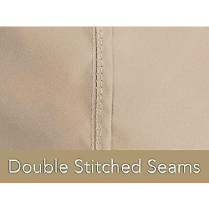 Covermates Chiminea Cover – Weather Resistant Polyester, Adjustable Drawcord, Elastic Hem, Grill and Heating-Khaki