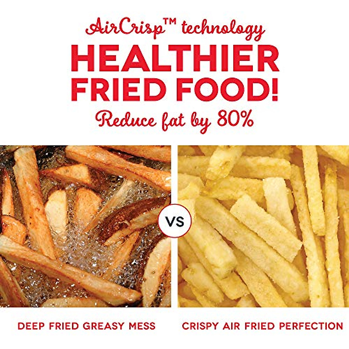 DASH Compact Air Fryer Oven Cooker with Temperature Control, Non-stick Fry Basket, Recipe Guide + Auto Shut off Feature, 2 Quart - Aqua