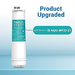 AQUA CREST RC 1 EZ-Change Basic Water Filtration Replacement, Replacement for Culligan IC-EZ-1, US-EZ-1, RV-EZ-1, Brita USF-201, USF-202, DuPont WFQTC30001, WFQTC70001, 3K Gallons (Pack of 2)