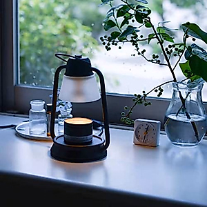 Candle Warmer Lamp - With Timer & 2 Bulbs, Electric Scented Wax Jars Melter, Warmers For Jar Candles, Heater Lamps For Candle Warming, Warm Heat Melt Candle Saver, Cute Night Light Candle Warmer.