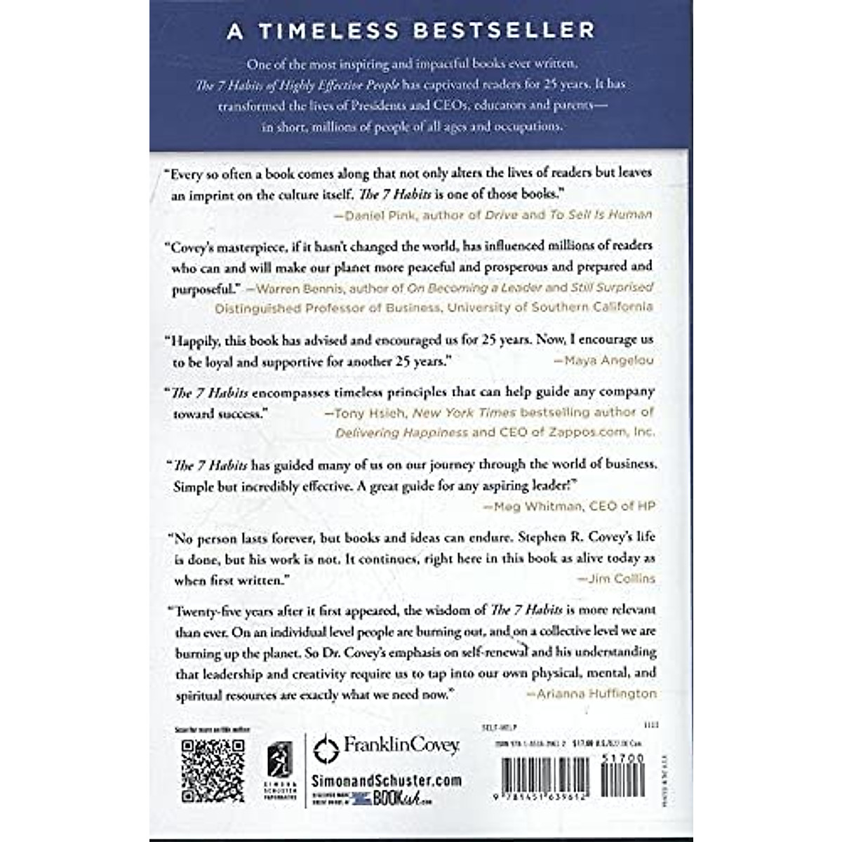 The 7 Habits of Highly Effective People: Powerful Lessons in Personal Change