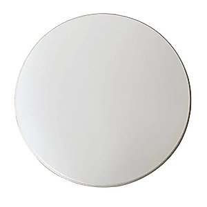 Solid Wood Table Turntable,Lazy Susan Solid Wood Turntable,Perfect Circle,No Installation Required,70-80-90-100cm Dining Table Turntable, (Color : White, Size : 90CM(35IN))