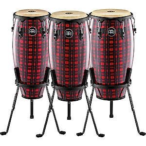 Meinl Percussion HC12VWB-M Headliner Designer Series 12-Inch Conga with Basket Stand, Vintage Wine Barrel, Matte