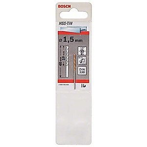 Bosch 2608596666 Tin-Metal Drill Bit 1, 5x18mm