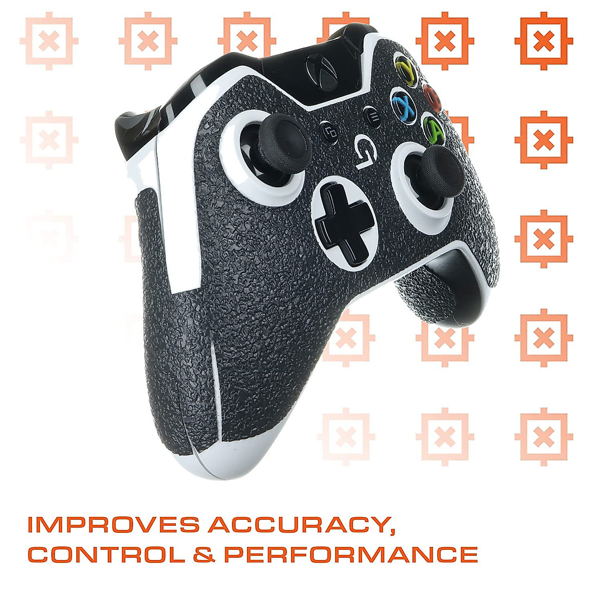 TALON Gaming Grips: GamLokR Collection – Rubber Controller Grip for Microsoft Xbox One Controllers (Controller Not Included) – Non-Slip Pro Gamer Grip for Sweaty Hands – Adhesive Grip Skin