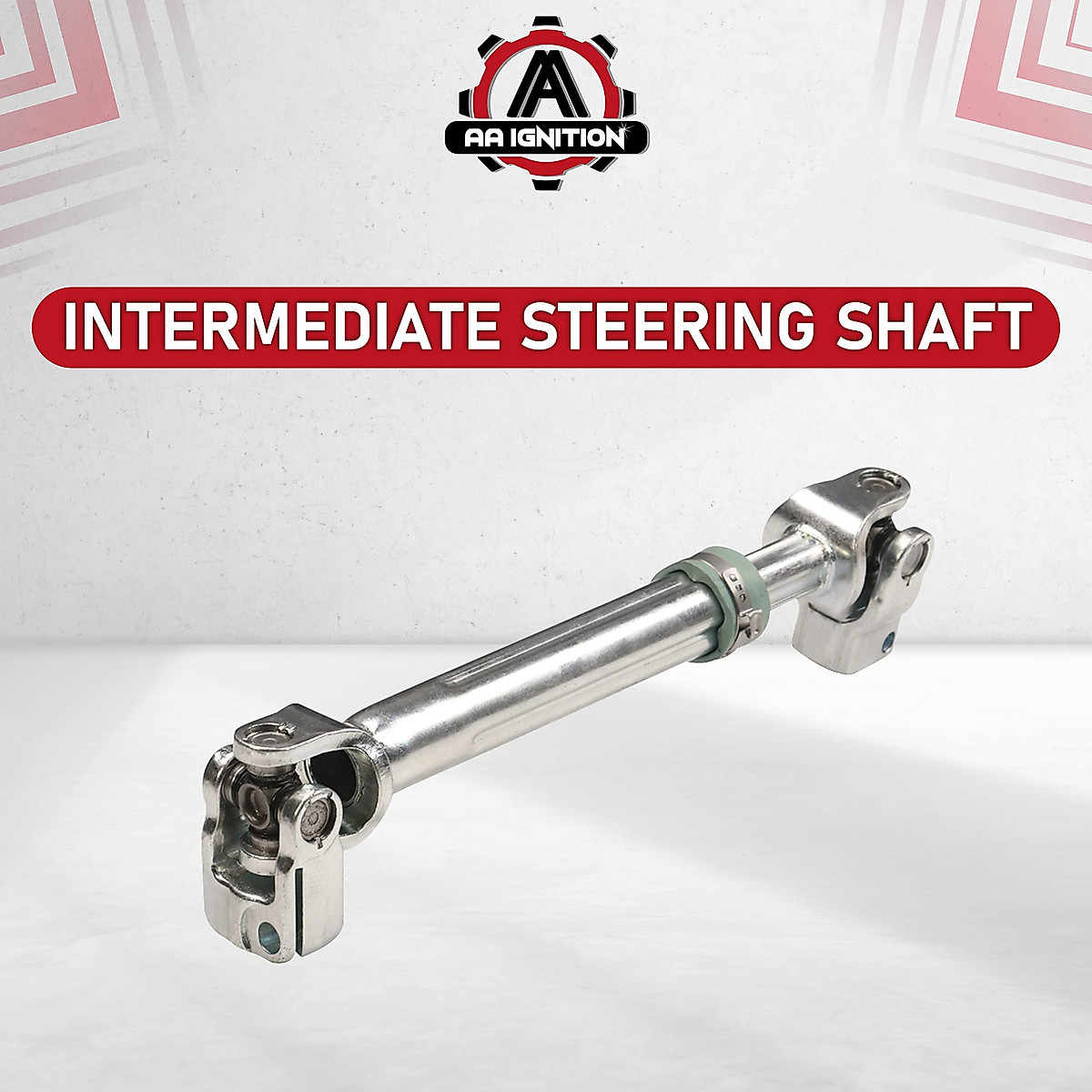 Intermediate Steering Shaft with U Joint Coupler - Replaces 8L1Z-3B676-A - Compatible with Lincoln Navigator and 2009-2014 Ford F150 and 2007-2014 Expedition