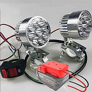 2 Packs Upgrade for Milwaukee Battery Adapter Power Source Mount for Milwaukee M18 18V Battery Adaptor Dock with Wires Battery Converter Connector DIY Power Wheel Adapter for Truck Robotics Toys