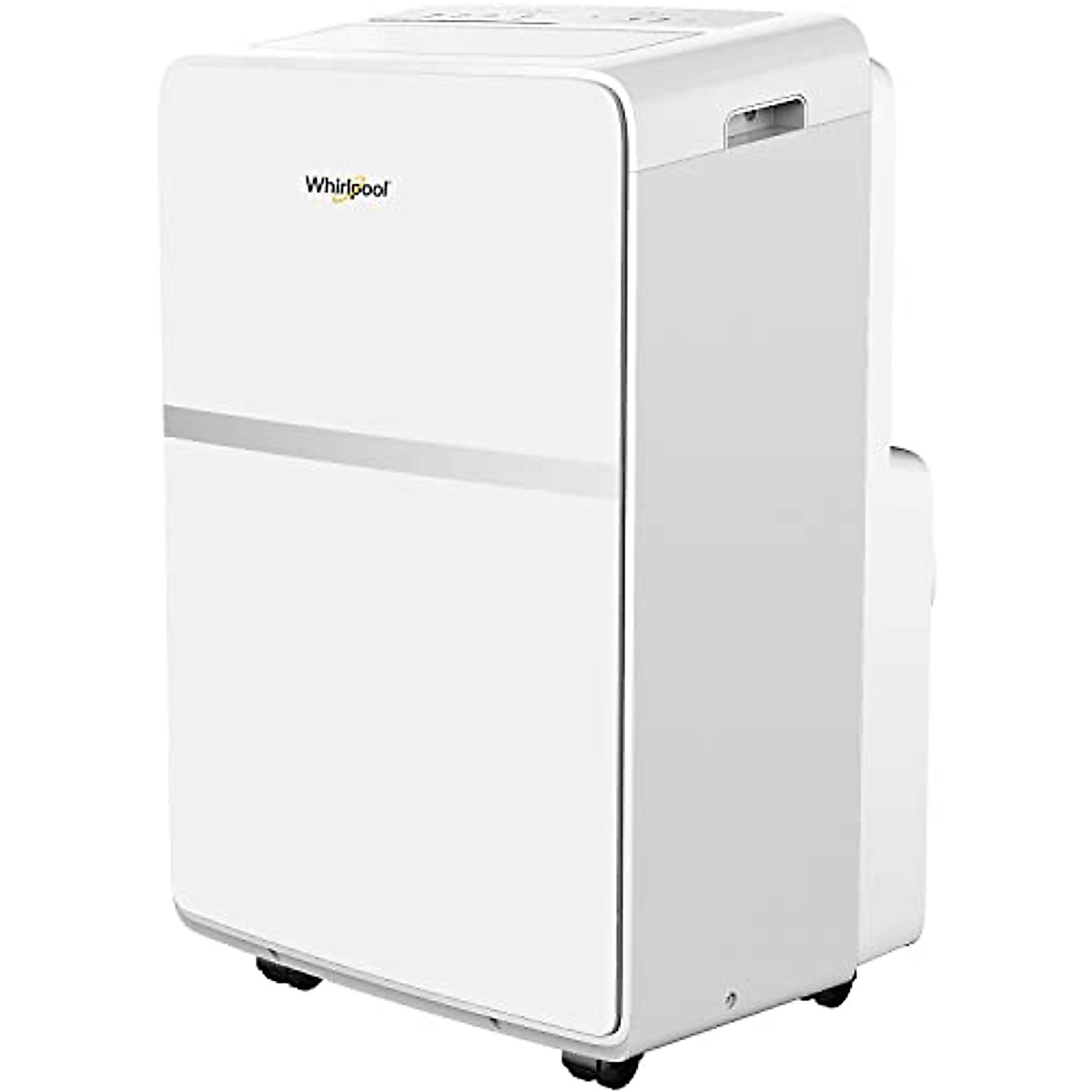 Whirlpool 8000 BTU Portable Air Conditioner For Rooms up to 350 Sq.Ft. with Remote, Digital Display, 24H Timer, and Auto Restart