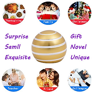 Desk-Fidget-Toys for Kinetic-Toy: Cool-Gadgets Cool-Stuff for Adults Kids Teens, Spinning Up to 180 Seconds, Stress Relief Toy for Christmas Optical-Illusion Gift for Office School Home Women Men