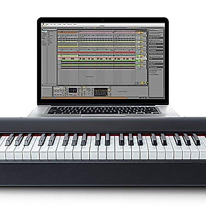 M-Audio Hammer 88 - USB MIDI Keyboard Controller with 88 Hammer Action Piano Style Keys Including A Studio Grade Recording Software Suite