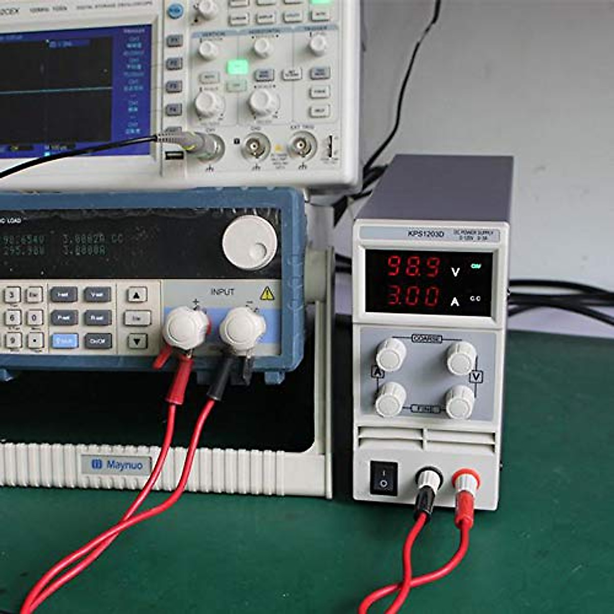 KPS1203D DPS305U Adjustable Switch DC Adjustable Power Supply 4-Digital LED Display AC110V for Lab, Automobile Battery Charger, DIY Tool, Repair, Research (KPS1203D)