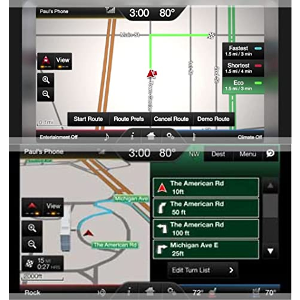 ZAORD Ford Navigation SD Card Car GPS Card Update Latest Maps US and Canada A12 Ford SYNC Navigation SD Card GM5T-19H449-AF for Ford & Lincoln