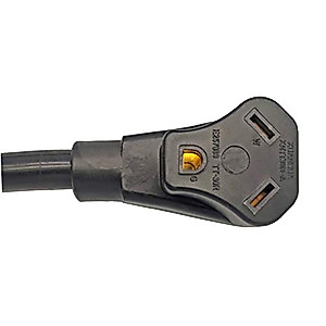 Fullsky FC-L42TTMale L14-20P Twist Lock 20A Adapter, Generator to RV Adapter Cord, Male 4Prong 20 Amp Twist Lock Adapter, L14-20P to TT-30R for Generator to RV Trailer Camper Output 125V