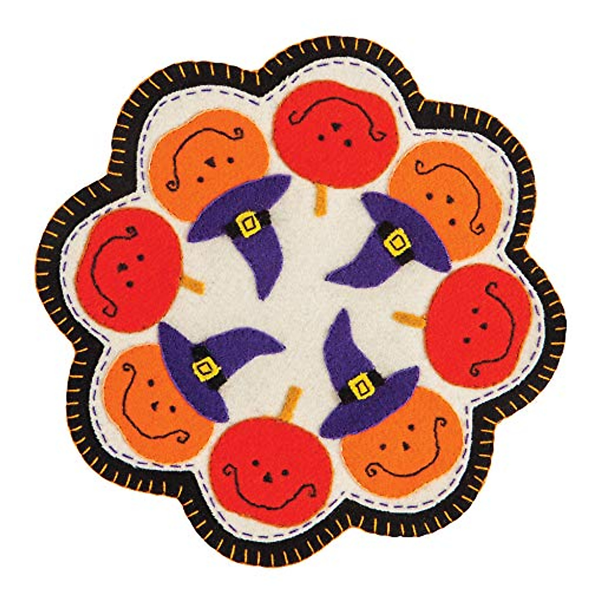 Kim Schaefer’s Calendar Candle Mats: Appliqué 12 Months of Fast, Fun & Fusible Wool Projects