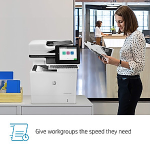 HP LaserJet Enterprise Flow MFP M634h Monochrome All-in-One Printer with built-in Ethernet & 2-sided printing (7PS95A)