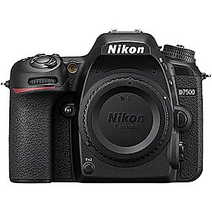 Nikon D7500 20.9MP DX-Format Wi-Fi 4K Digital SLR Camera Body - (Renewed)