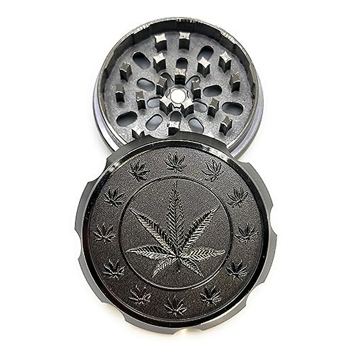 Novelty Spice Grinder/herbs grinder | 2 Inch spice mill / 5 Pieces | 2" Charcoal Grinder