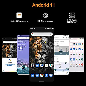 Rugged Smartphone Unlocked OUKITEL WP17 (Latest), 8300mAh Battery Cell Phones, Night Vision Camera with 64 MP Rear Camera, Android 11 with 8GB RAM + 128GB ROM, 6.78“FHD+ Display Mobile Phone