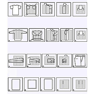 Fuhlen T Shirt Folder Board,Small Tshirt Folder Clothes Folder,Durable Plastic Laundry Shirt Folding Board Clothes Folding Board Flipfold for Kid Fast and Easy Fold Shirt Dress Pants Towels (Black)