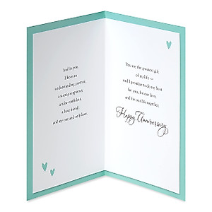American Greetings Romantic Anniversary Card (Greatest Gift)