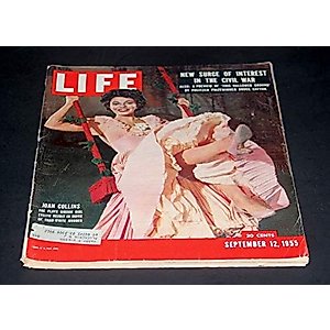 LIFE MAGAZINE SEPTEMBER 12 1955 JOAN COLLINS