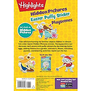 Easter Hidden Pictures Puffy Sticker Playscenes (Highlights Puffy Sticker Playscenes)
