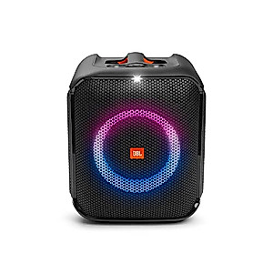JBL PartyBox Encore Essential Bluetooth Karaoke Party Speaker with PBM100 Wired Mic Bundle