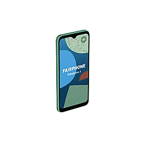 Fairphone 4 Dual-SIM 256GB ROM + 8GB RAM (GSM Only | No CDMA) Factory Unlocked 5G Smart Phone (Speckled Green) - International Version