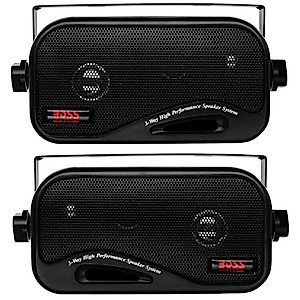 BOSS Audio Systems AVA6200 Enclosed Speaker System - 3-Way, 200 Watts Max Power Per Pair
