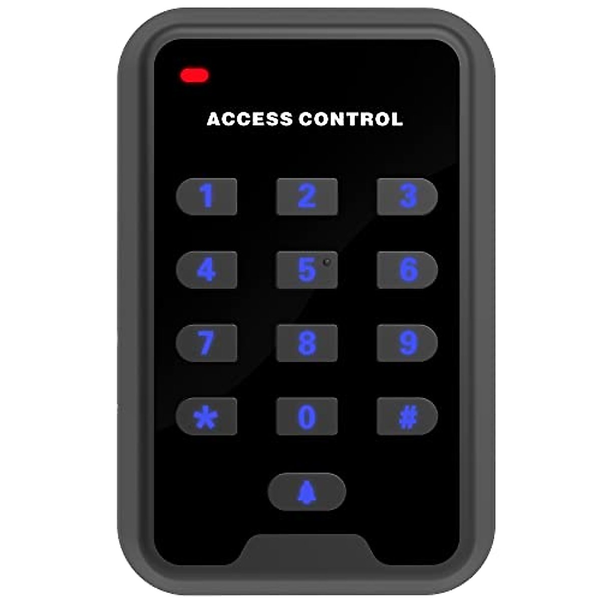 UHPPOTE 125KHz RFID Standalone Door Access Control Keypad Support 1000 Card Users + 10pcs Keyfobs