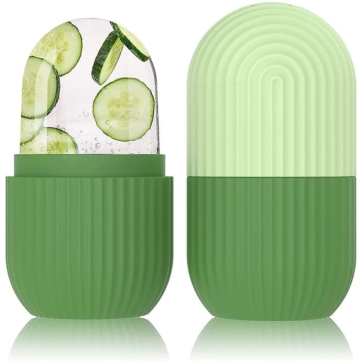 Ice for Face, Ice Face Roller, Ice Roller for Face and Eye, Reusable Beauty Ice Facial Roller for Face Skin Care Silicone Ice Stick Face Ice Mould Icing Tool, Gifts for Her