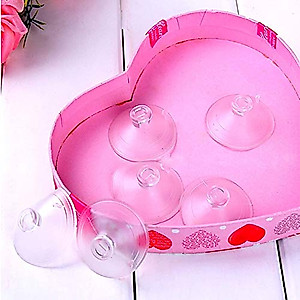 Lyanther 4Pcs Bathroom Shower Caddy Connectors Suction Cups