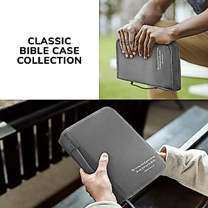 Set of 2 Bible Cover Cases for Men and Women Large & Medium Sizes by DEHITE