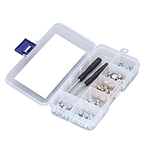 Hex Screw Bracket, Laptop Repair Screws Practical Multifunctional Standard Sizes High Hardness for Storage Module Mounting