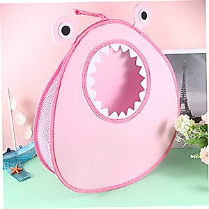 FELTECHELECTR 1pc Infant Toy Bathtub Toys Bath Toy Suction Cup Mesh Bag Baby Bath Toys Storage Bath Net Mesh Bags Toy Storage Container for Bathroom Cartoon Net Storage Bath Storage Bags Pink
