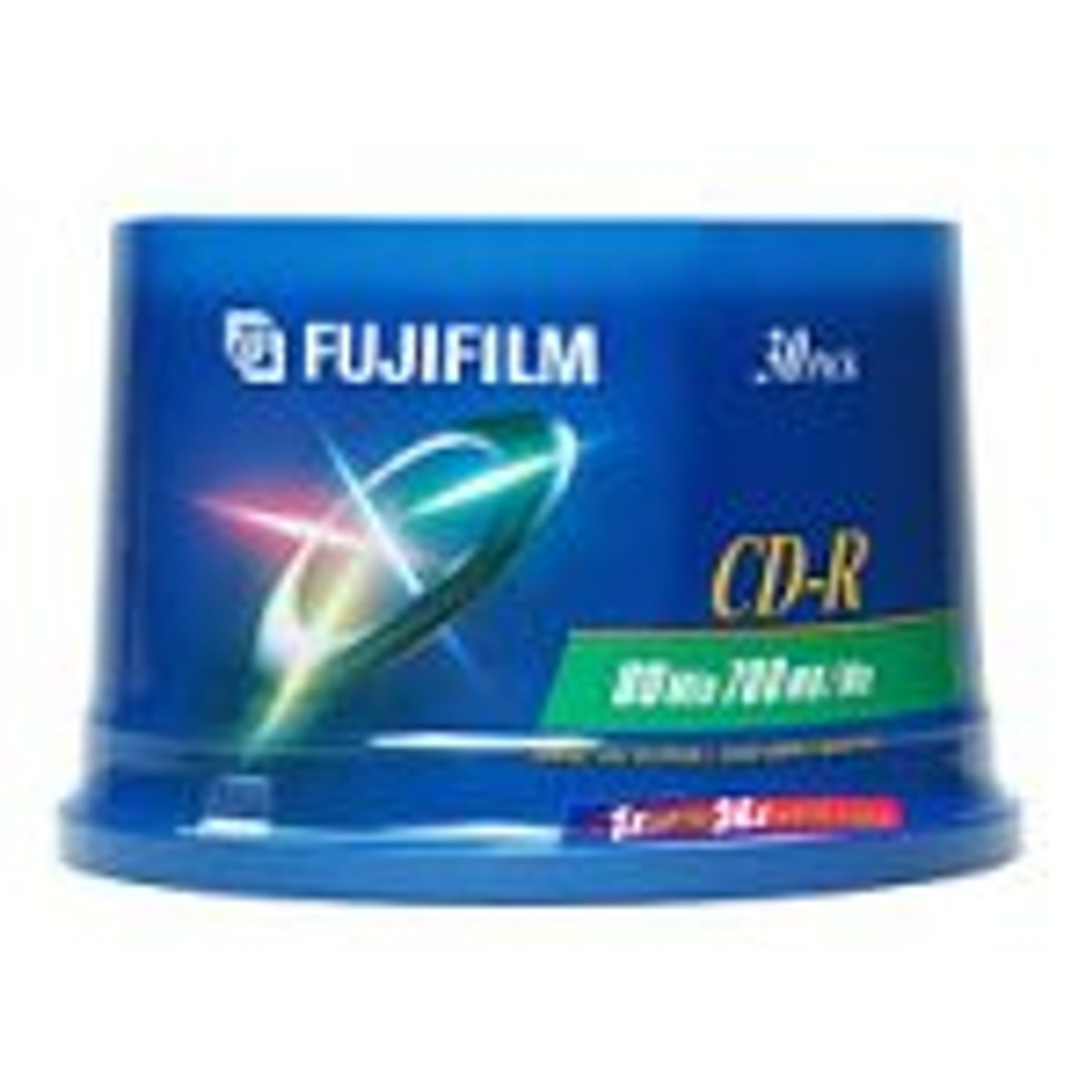 Fuji 25304030 CD-R, 80 Minute (30-Pack)
