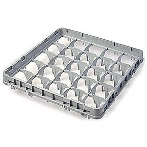 Cambro 25E2151 Soft Gray Full Size 25-Compt Half Drop Camrack Extender