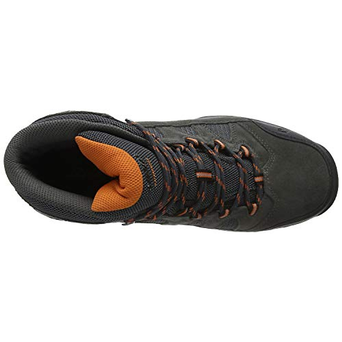 HI-TEC Men's Wide Fit Bandera II Water Proof Mens Boots in Charcoal/Graphite/Burnt Orange in Size UK 8 (EU 42/US 9)