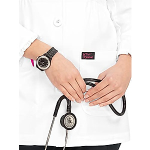 KOI Betsey Johnson B403 Women's Juniper Lab Coat White XS