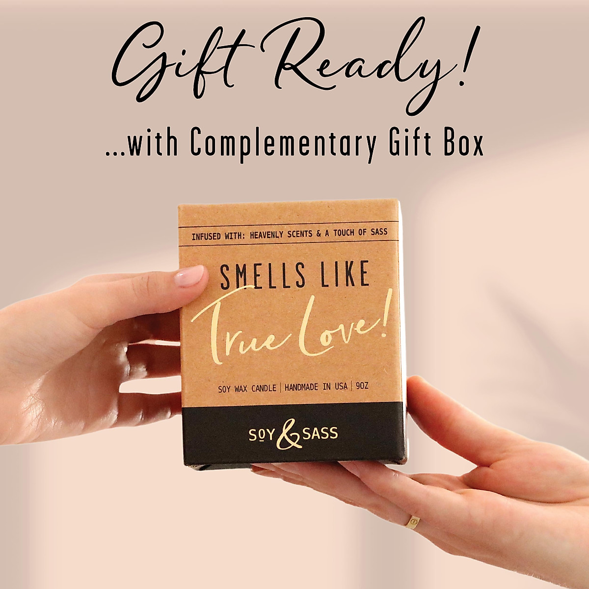 Engagement Gift, Engagement Gifts for Couples -'Engaged 2025' Candle, w/Peony & Rose Wedding Bouquet I Engagement Gifts for Her I Fiance Gifts for Women I Engaged Gifts I 50Hr Burn, USA Made