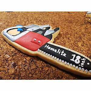 JOKUMO Tools Cookie Cutters Set – 7 PC High Grade 430 Stainless Steel –Wrench, Hammer, Saw, Chainsaw, Pliers, Safety Helmet and Drill