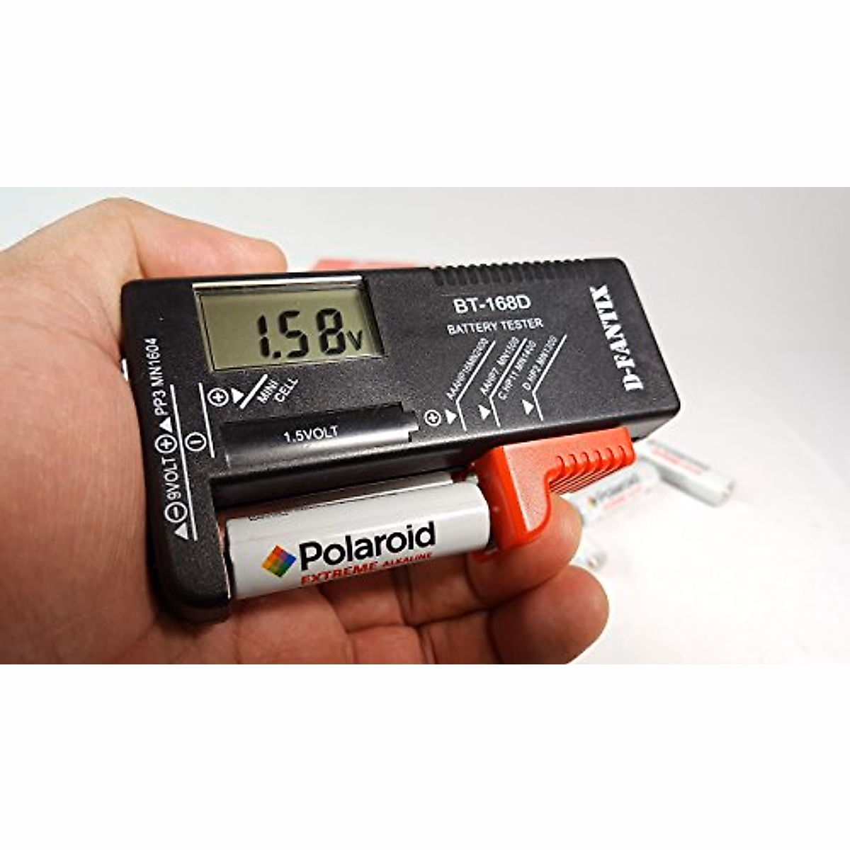 Polaroid Extreme Bulk Combo 60-Pack AA and 40-Pack AAA Alkaline Batteries Assorted Variety Pack (100-Pack)