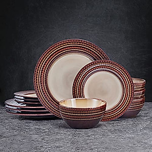 Pfaltzgraff Skylar 12 Piece Dinnerware Set, Service for 4