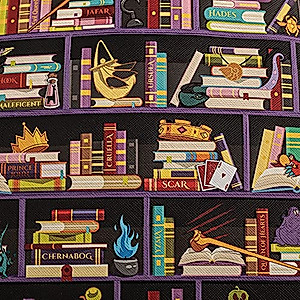 Loungefly Disney Villains Books Womens Double Strap Shoulder Bag Purse