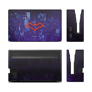 Head Case Designs Officially Licensed Gotham Knights Red Hood Character Art Vinyl Sticker Gaming Skin Decal Cover Compatible With Nintendo Switch Console & Dock & Joy-Con Controller Bundle