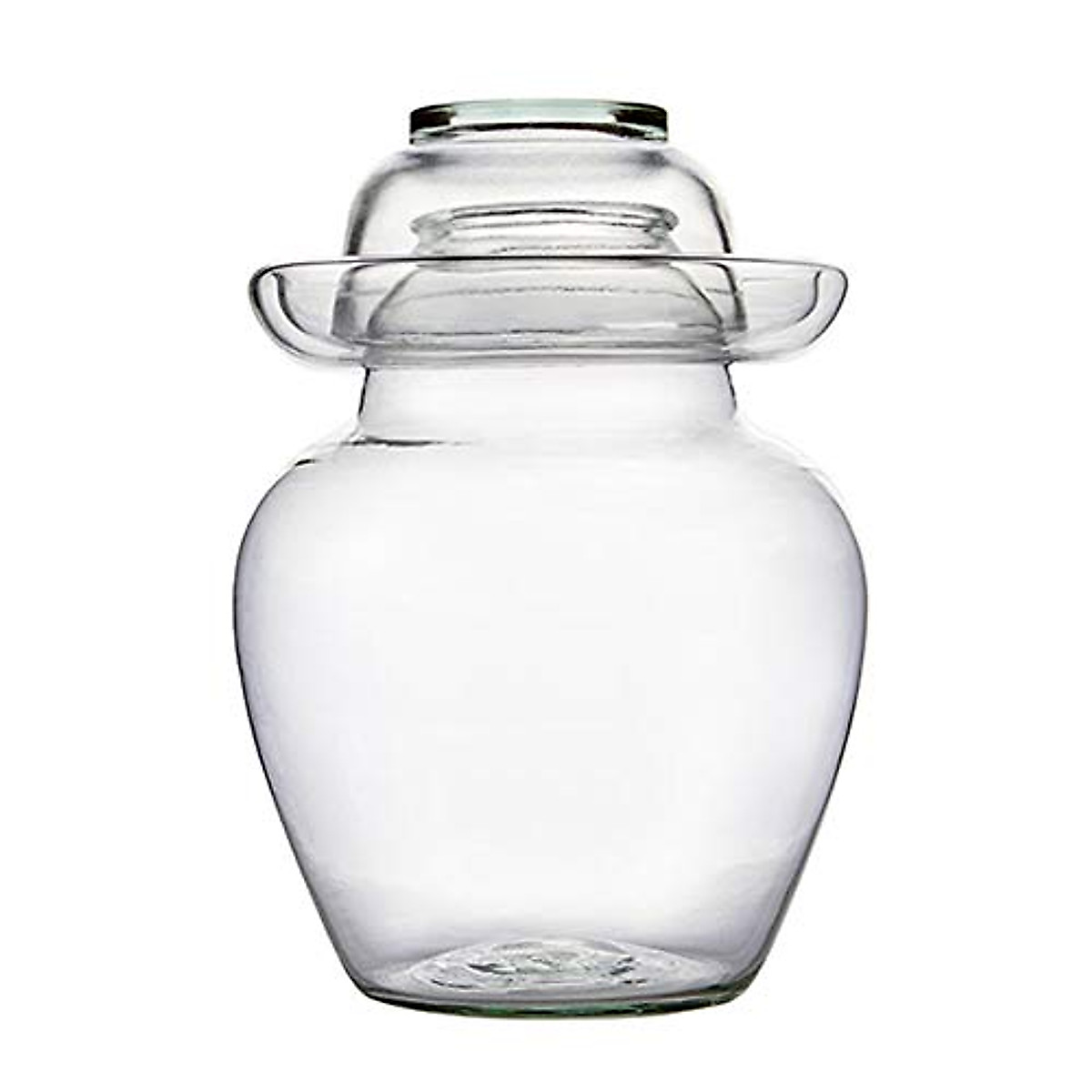 TELLW Home transparent kimchi jar thickened glass pickles altar pickled pot creative pickles pickled cabbage cylinder sealing tank