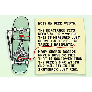 Fairdale Pannier Skaterack - FDZ-101-BK